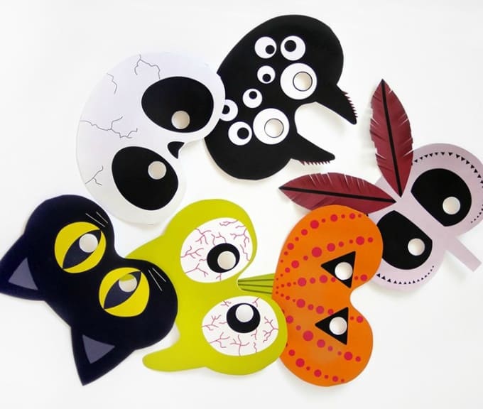 30 DIY Paper Mask Design Ideas • Cool Crafts
