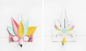 30 DIY Paper Mask Design Ideas • Cool Crafts