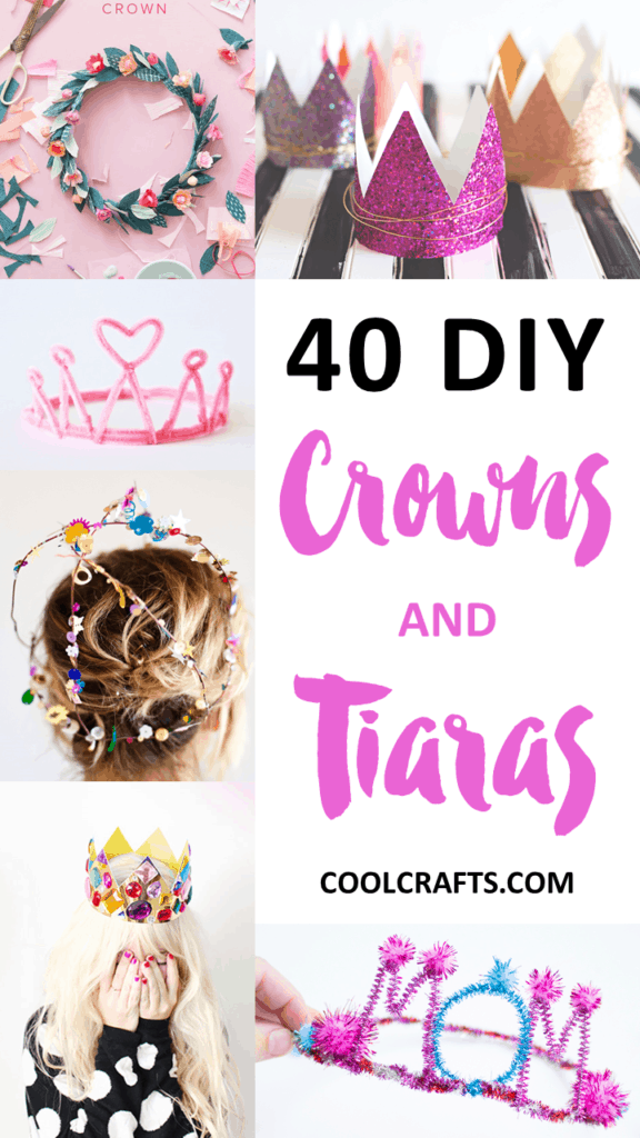 40 DIY Crowns and Tiara You Can Wear to Your Next Party • Cool Crafts