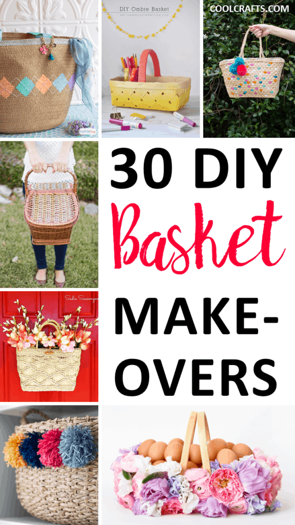 30 DIY Basket Ideas You Can Transform From Drab to Fab • Cool Crafts