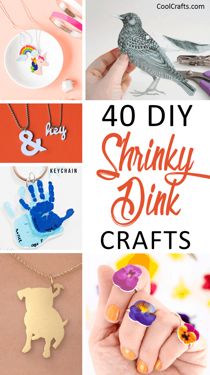 40 DIY Shrinky Dink Plastic Craft Ideas Cool Crafts